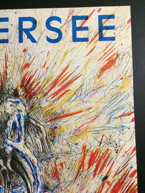 Christian Ludwig Attersee Lithographie Plakat 1975 Bern | Kaufen auf Ricardo