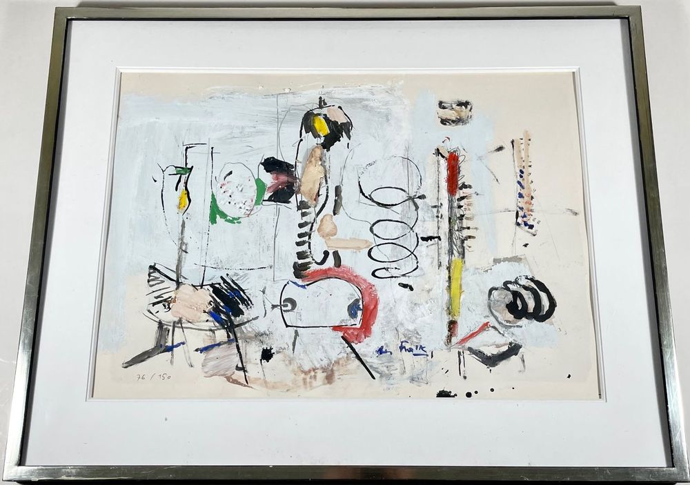 Hans Falk grosse Mischtechnik (Gebraucht) in Root für CHF 755 – mit Lieferung auf Ricardo kaufen