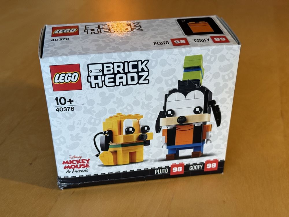 LEGO 40378 BrickHeadz Goofy & Pluto (Neu und originalverpackt) in ...
