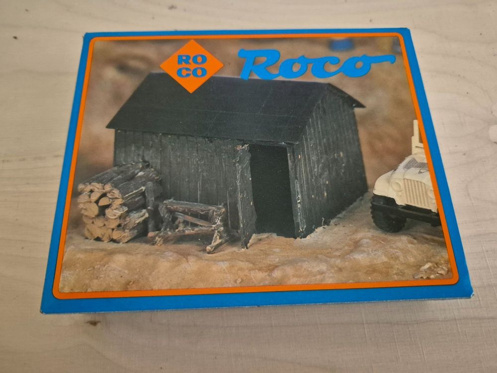ROCO kit 05080S : 2x Holzhütte / 2 maisonnettes en bois (Neu (gemäss ...