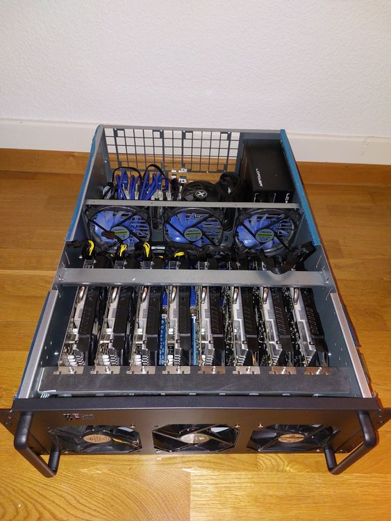Mining Rig 8 x p106-100, 1800w PSU (Gebraucht) in Zürich für CHF 399 ...