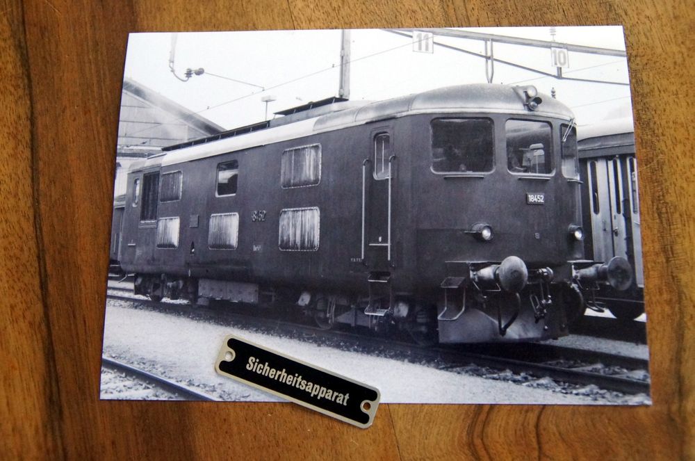 SBB Bm 4/4 II Nr. 18452 - Depot Olten, 1975 (Gebraucht) in Schönenwerd für CHF 5 – mit Lieferung ...