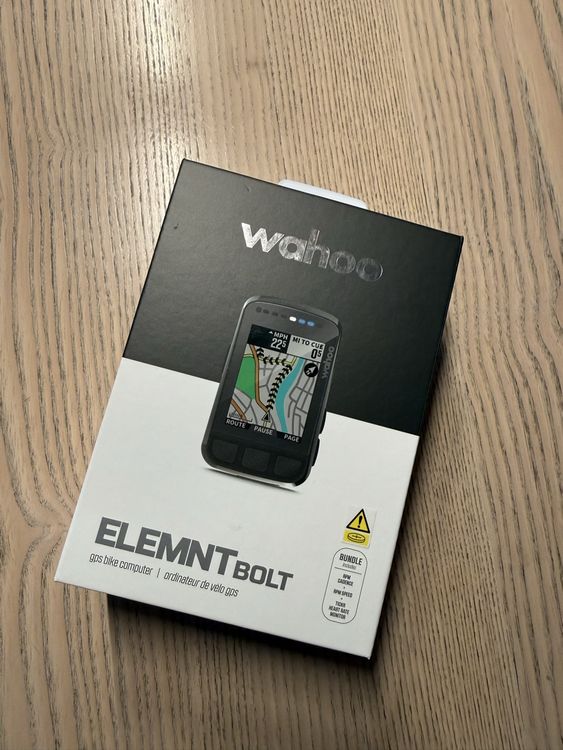 Wahoo ELEMNT Bolt V2 Bundle - Top Zustand (Gebraucht) in Bottighofen ...