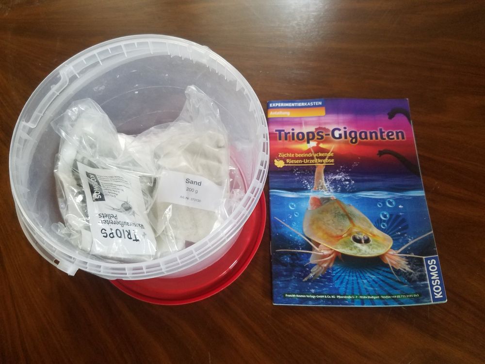 Urzeitkrebse Starter-Set Triops Giganten (Neu (gemäss Beschreibung)) in ...