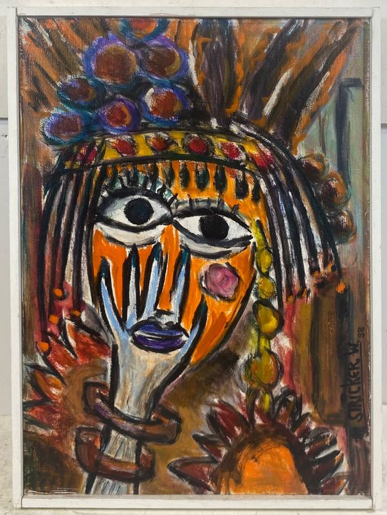 W. STRICKER (1931-2022) Varieté Gemälde Signiert (Gebraucht) in Root ...