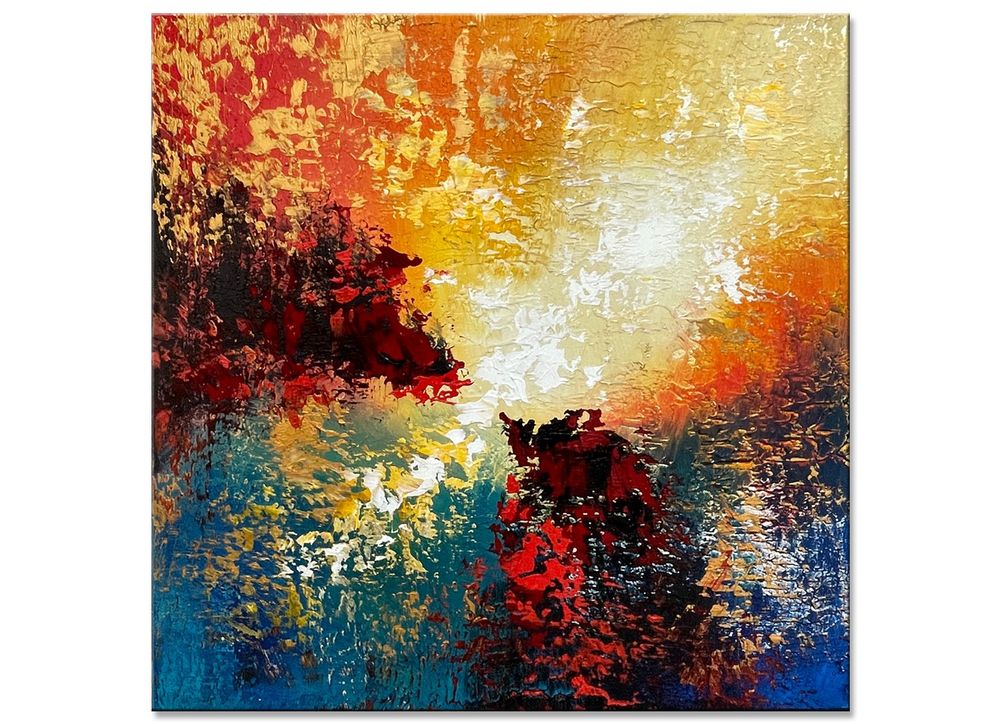 Original Kunst Galerie Gemälde "Lebenslicht" von Dieu (Neu (gemäss Beschreibung)) in Dresden für ...