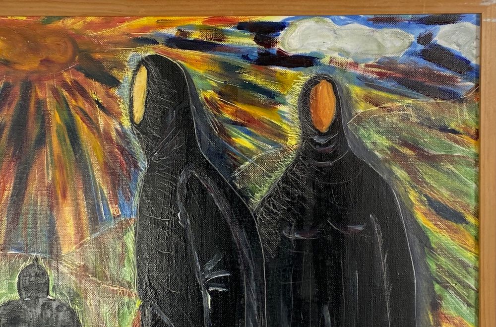 Betende am Osten Gemälde Monogrammiert (Gebraucht) in Root für CHF 5 ...