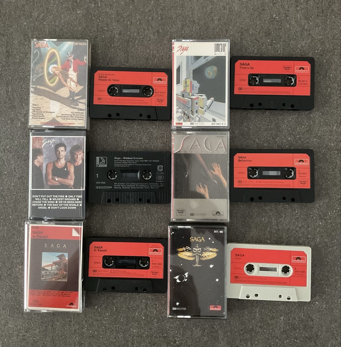 Saga Kassetten Sammlung, 5 Stk., Top! Selten! (Gebraucht) in Jegenstorf ...