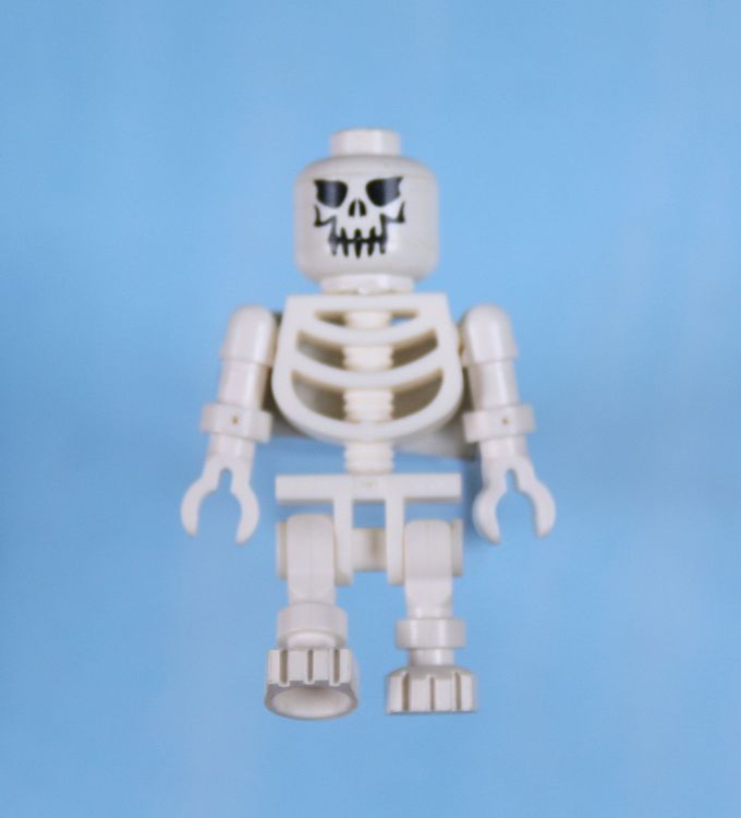 Lego Minifigur Skeleton - Evil Skull, Floppy Arms (Gebraucht) in ...