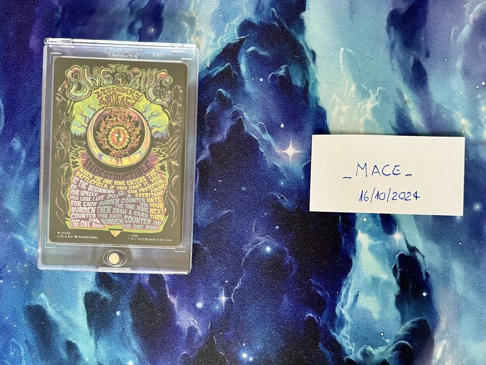Mtg The One Ring poster foil. lord of the rings | Kaufen auf Ricardo