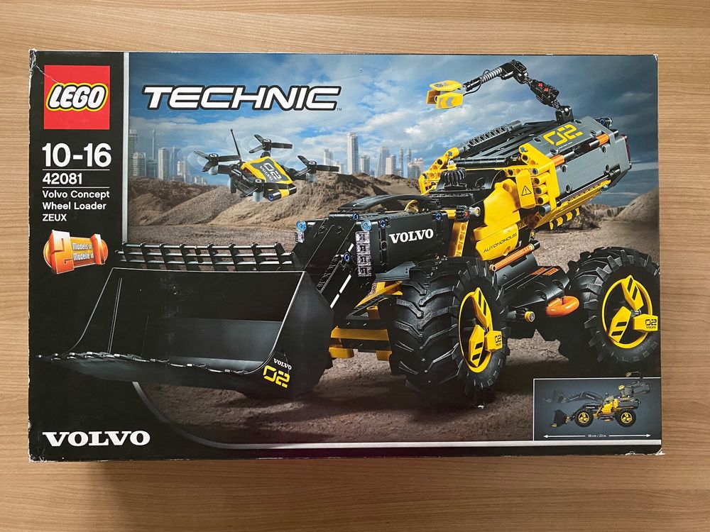 💥LEGO Technic 42081 Volvo Konzept-Radlader ZEUX NEU (Neu und ...