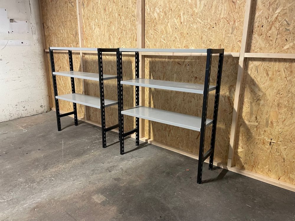 2 Stk. Metallregale - Regal - Gestell (Gebraucht) in Hallwil für CHF 20 ...