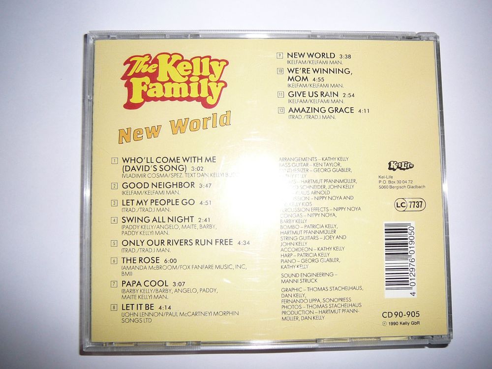 The Kelly Family - New World CD 90-905 1990 (Gebraucht) in Horgen für ...