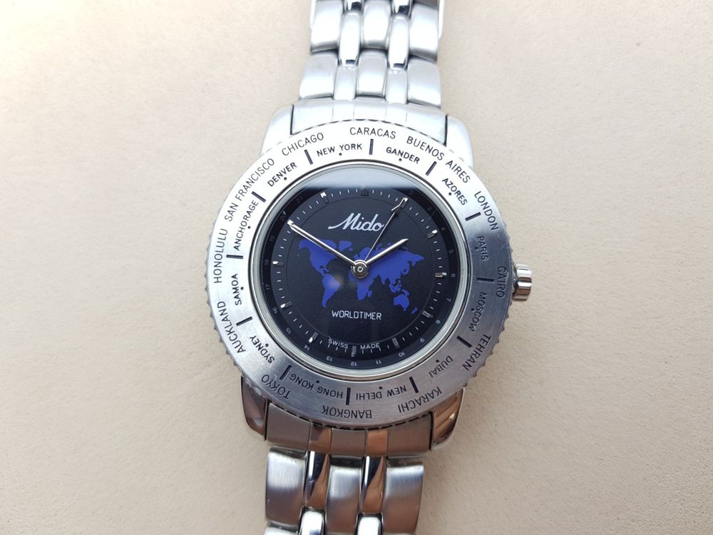 Mido Worldtimer GMT - Quartz | Kaufen auf Ricardo