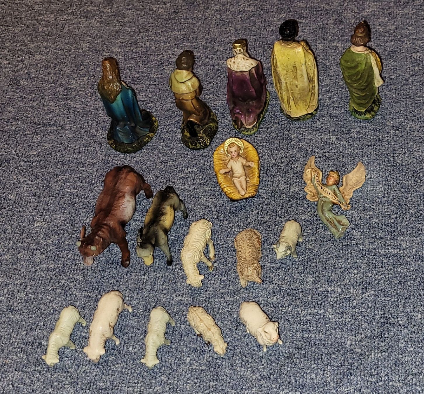 Krippenfiguren gips cm 13 (Usato) a Lugano per CHF 90 – con consegna ...
