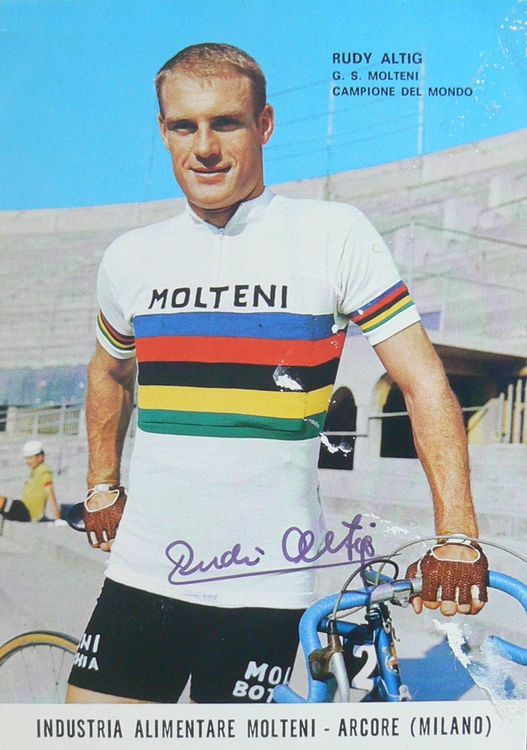 Rudi Altig (1937-2016) Radrennfahrer - Autogramm (Gebraucht) in ...