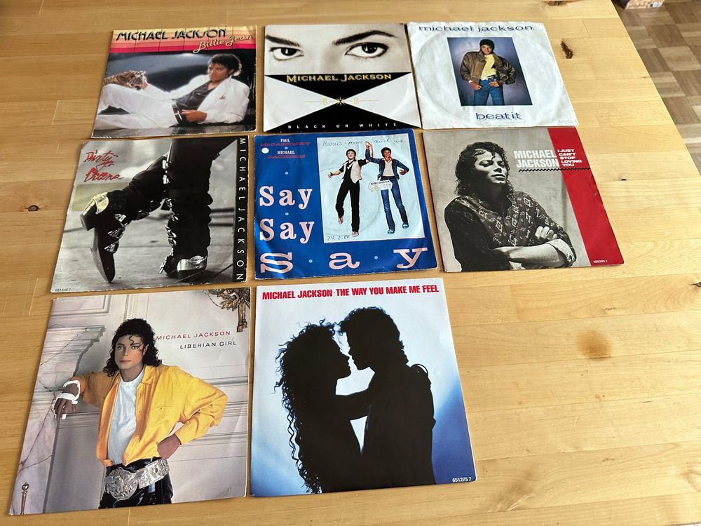 MICHAEL JACKSON tolle rare Single Sammlung Top Kult Hit | Kaufen auf ...