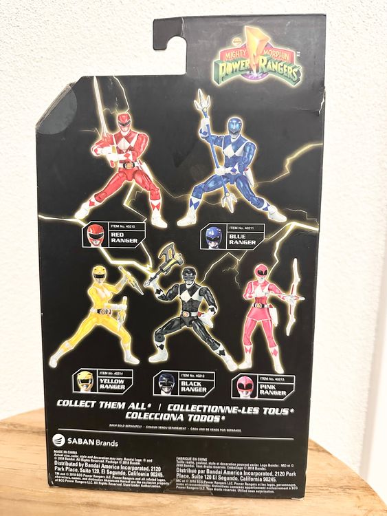 Power Rangers Legacy Yellow Ranger Limited bandai saban neu (Neu und ...
