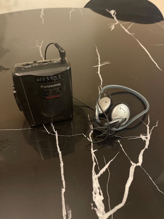 Walkman Panasonic RQ-A170 auto reverse et écouteur Thomson (Gebraucht ...