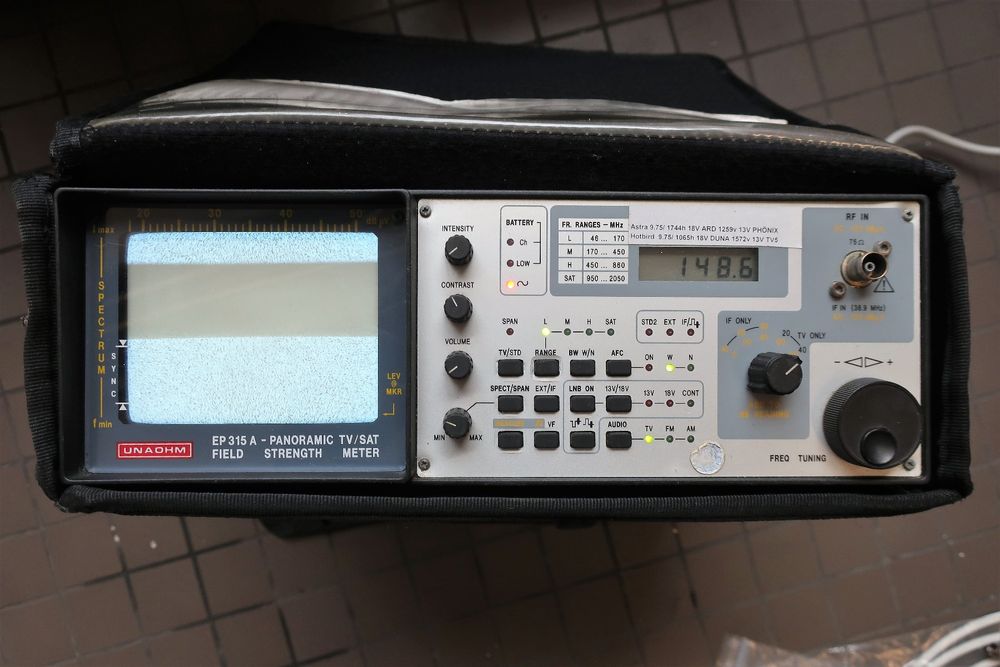 Unaohm EP 315 A Panoramic TV/SAT Field Strenght Meter - Feld (Gebraucht ...