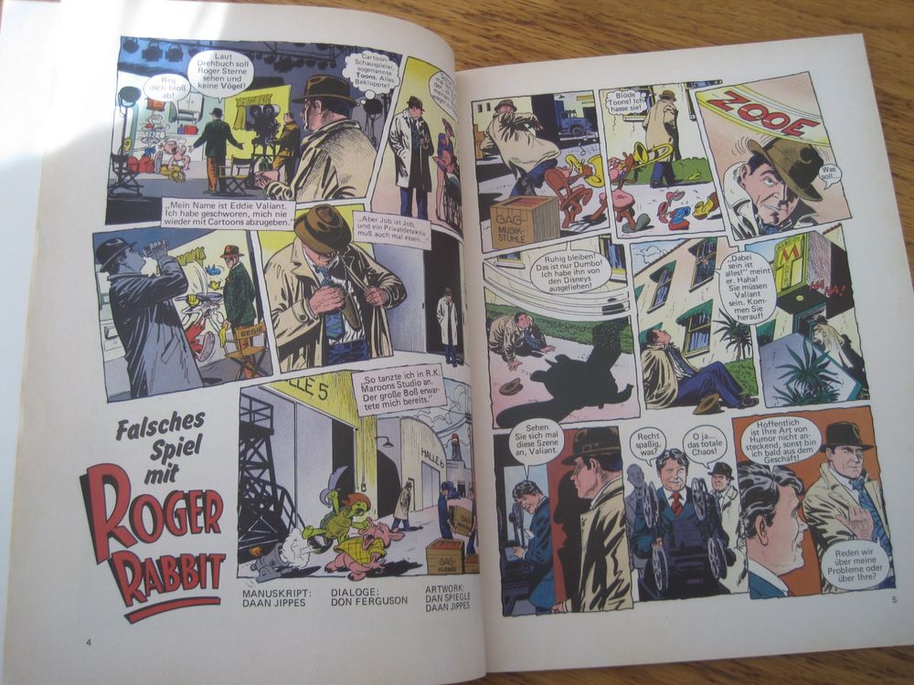 Roger Rabbit der Comic zum Film Ehapa Dan Spiegle 1988 (Gebraucht) in ...