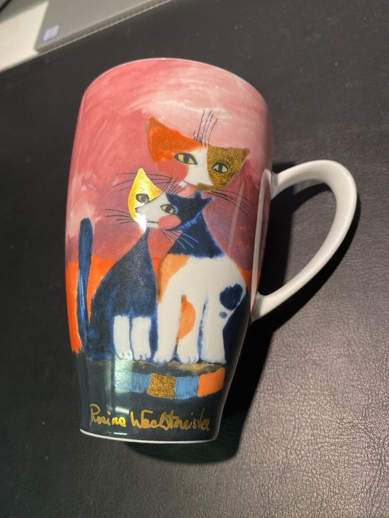 Mug von Goebel Kollektion Marina Wachtmeister *Amico y Amica (Gebraucht) in Zuzwil SG für CHF 9 ...