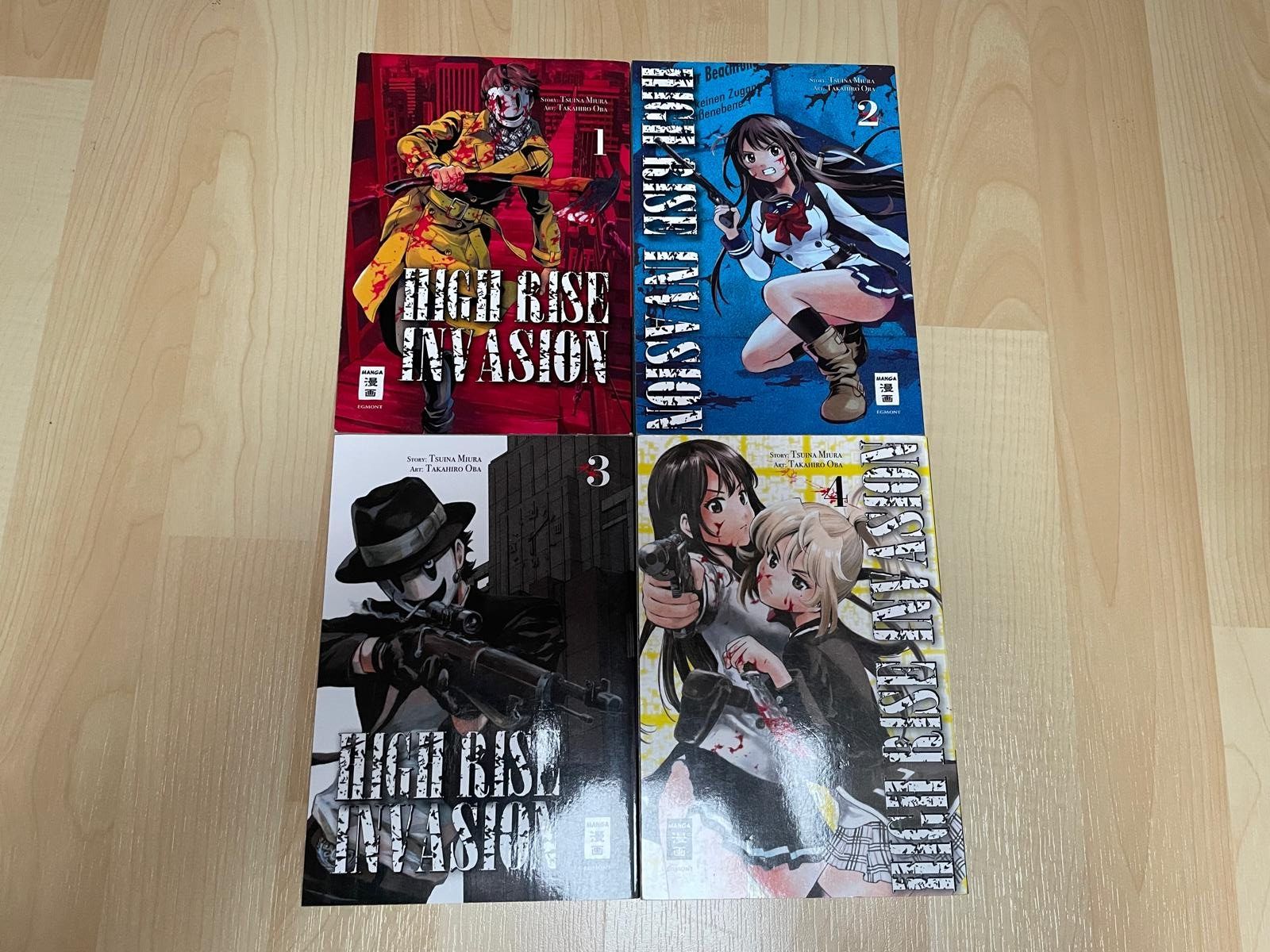 High-Rise Invasion Manga, Band 1-8, 10,11,19,20,21 (Gebraucht) in ...