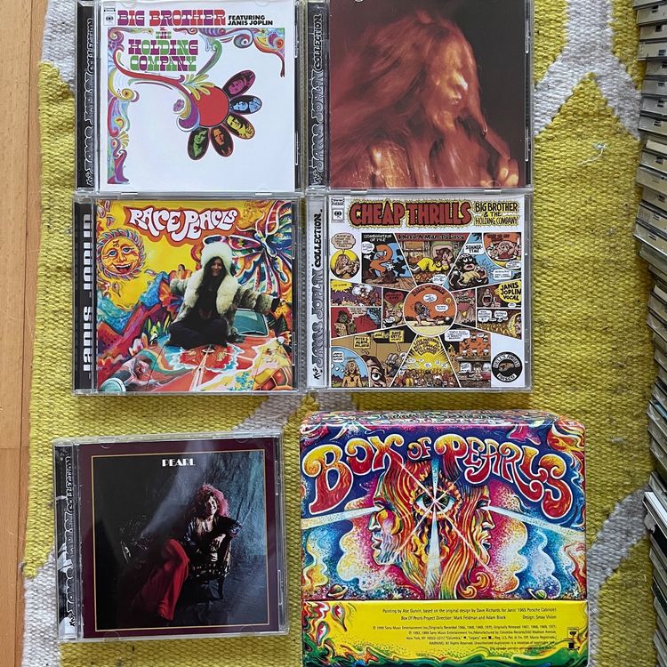 JANIS JOPLIN-BOX SET 5CD BOX IN PEARLS COLLECTION (Gebraucht) in Rorschacherberg für CHF 29.9 ...