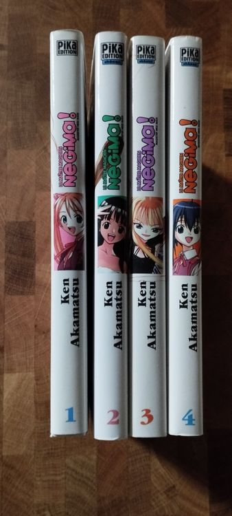 Negima vol. 1 à 4 (D'occasion) à Petit-lancy pour CHF 6 – avec ...