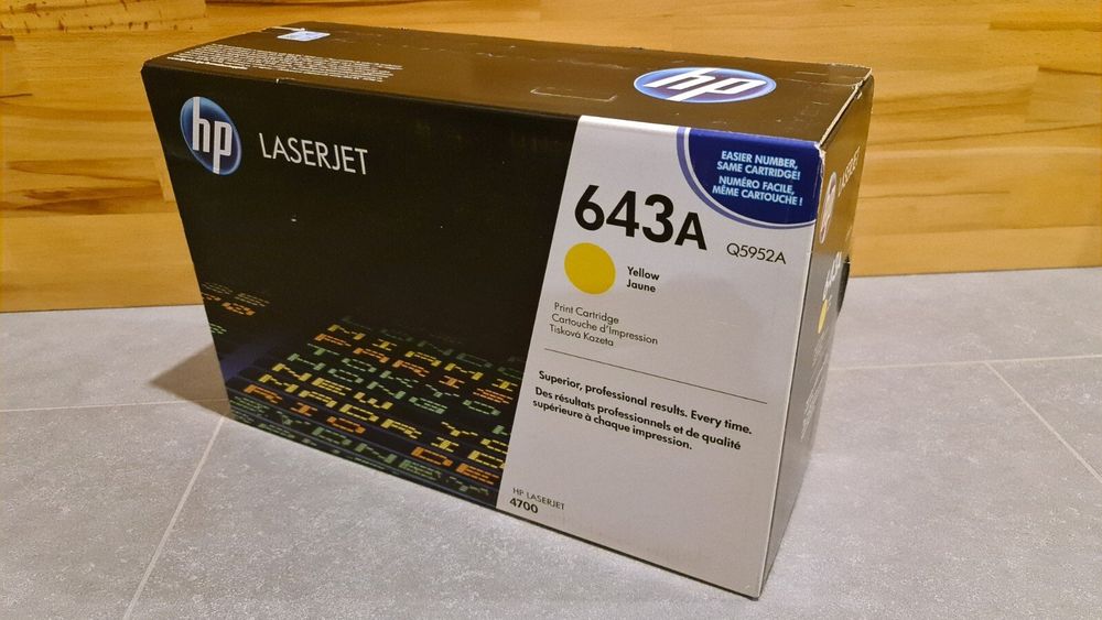 HP Color LaserJet 4700 yellow Toner, Q5952A, 643A, Top Preis (Neu und ...