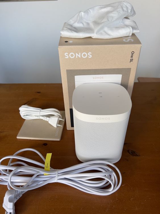 Sonos One SL (weiss) (Gebraucht) in Eggenwil für CHF 150 – mit Lieferung auf Ricardo kaufen