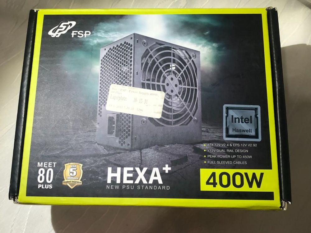 PC Power Supply 400W (Gebraucht) in Zürich für CHF 0.1 – mit Lieferung ...
