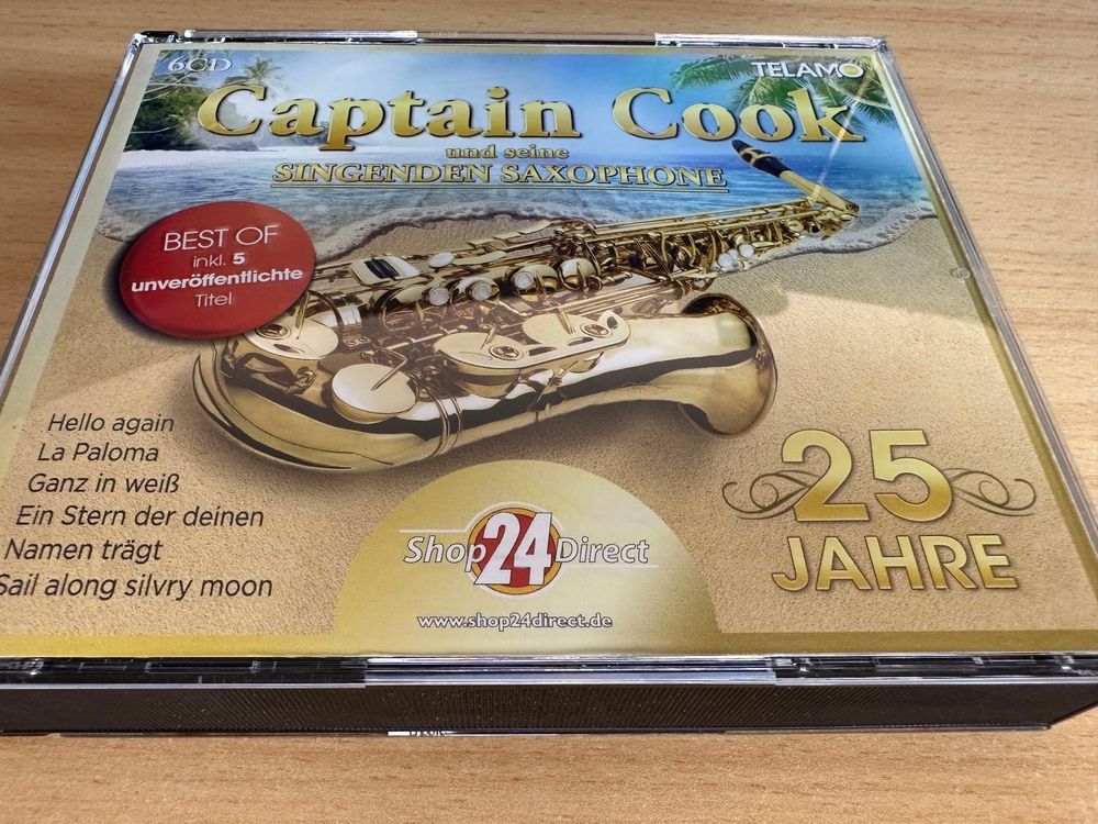 Captain Cock & seine singenden Saxophone - 25 Jahre - 6 CD (Gebraucht) in Rikon im Tösstal für ...