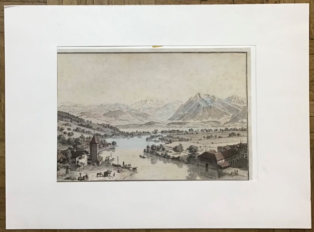 Johann Ludwig ABERLI (1723-1786) Antike Kupferstich (Gebraucht) in Root ...