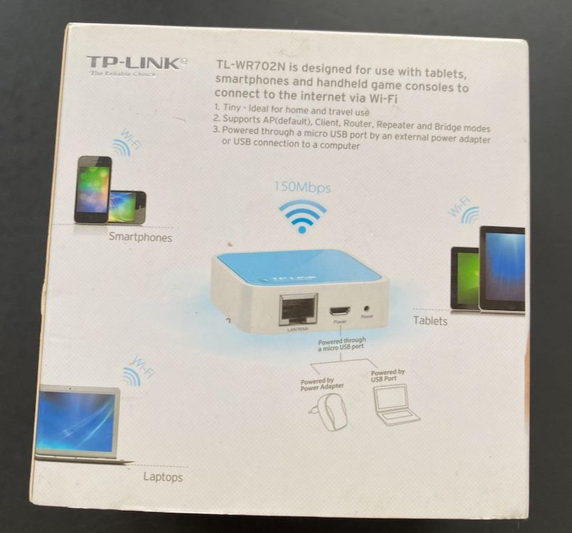 TP-LINK 150 Mbps Wireless N Nano Router (Gebraucht) in Ligerz für CHF 1 ...