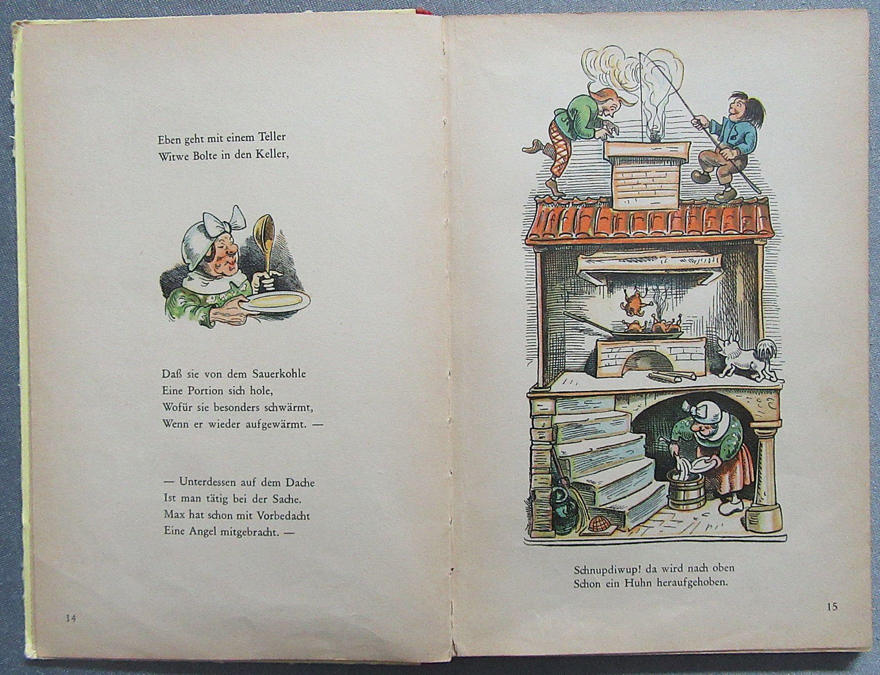 Max und Moritz - Eine Bubengeschichte in sieben Streichen (Defekt) in ...