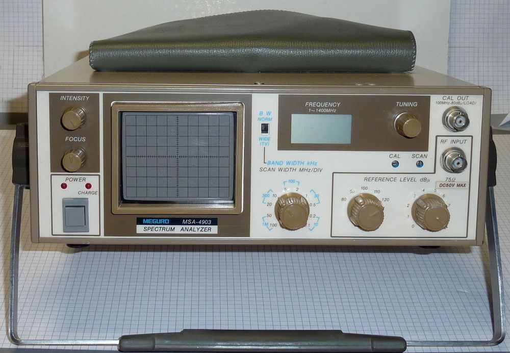 Meguro MSA-4903 Spectrum Analyzer 1-1400 MHz ☼ (Gebraucht) in Novazzano ...