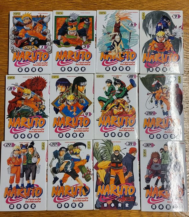 Naruto, lot de 12 tomes | Kaufen auf Ricardo