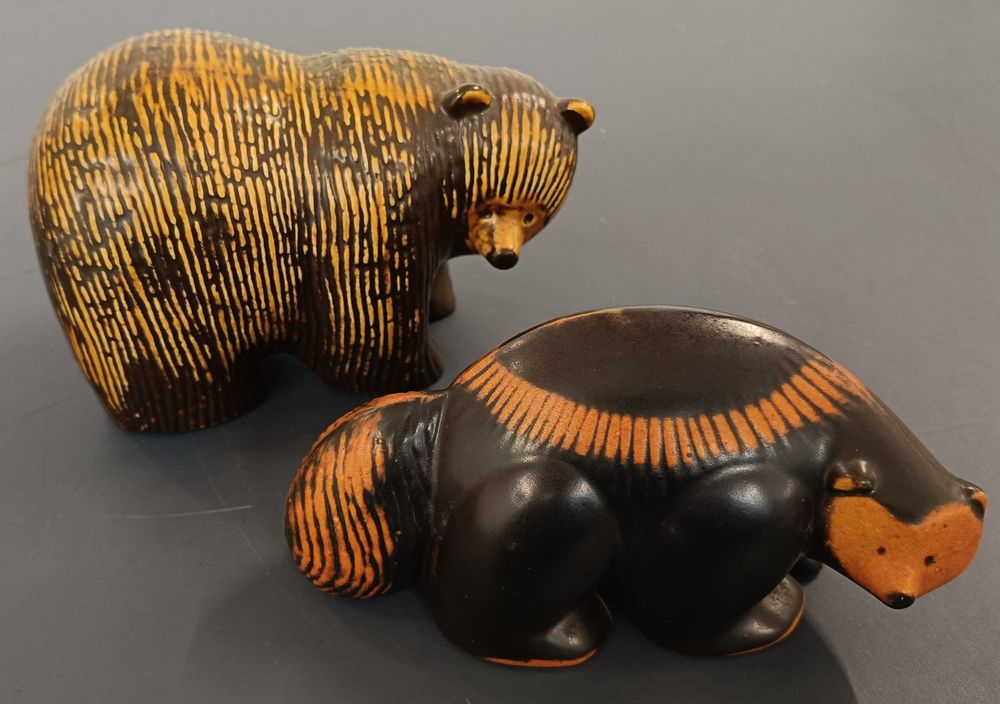 2x Lisa Larson Gustavsberg Steinzeug Tiere Vintage (Gebraucht) in Basel ...