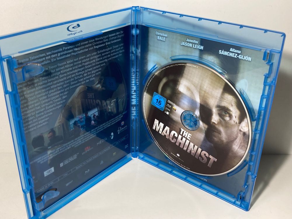The Machinist Blu Ray (Gebraucht) in Wilderswil für CHF 7.9 – mit Lieferung auf Ricardo kaufen