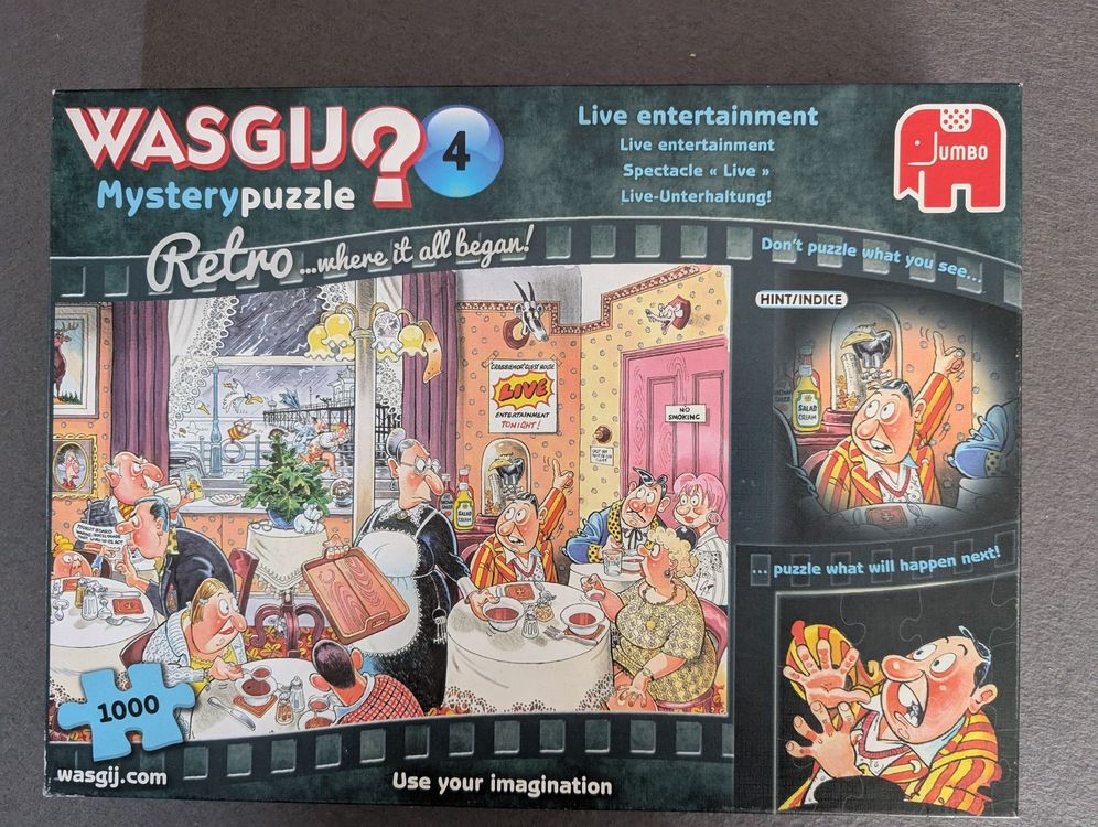 Wasgij Puzzle Retro Nr. 4 - 1000 Teile (Gebraucht) in Zürich für CHF 5 ...
