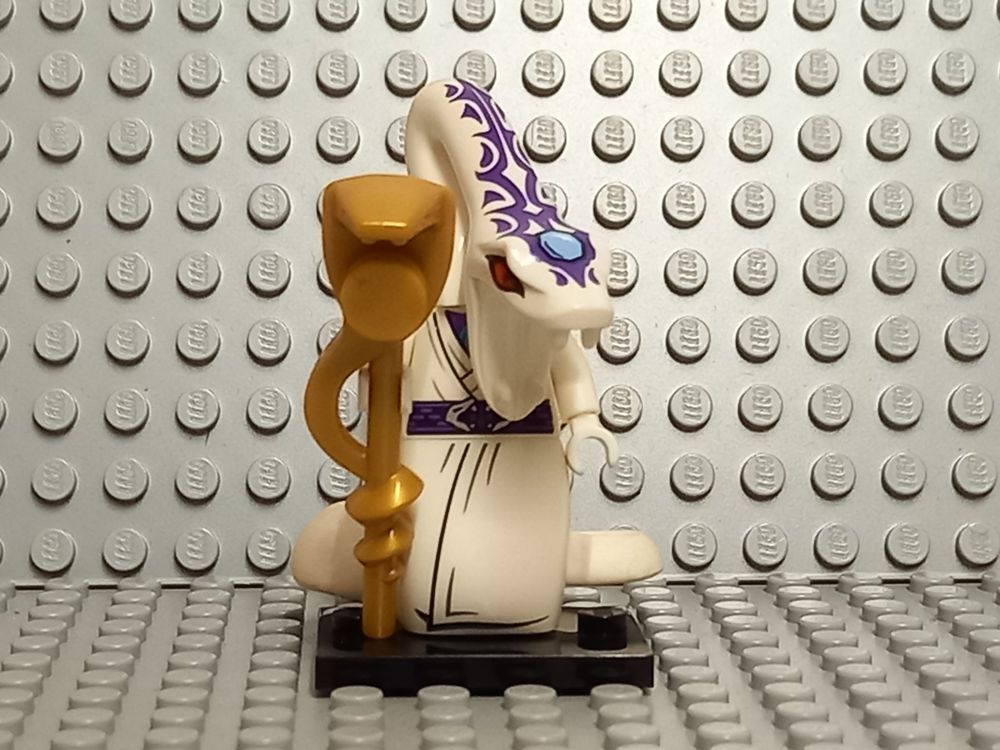 Lego Minifigur Ninjago Pythor Chumsworth - White njo220 (Gebraucht) in ...