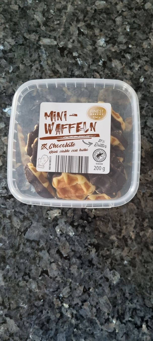 Mini Waffeln mit Schokolade, Finest Bakery - 200g🍫 (Neu (gemäss ...