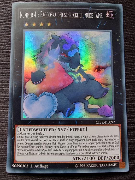 Nummer 41: Bagooska der schrecklich müde Tapir (Super Rare) (Neu ...