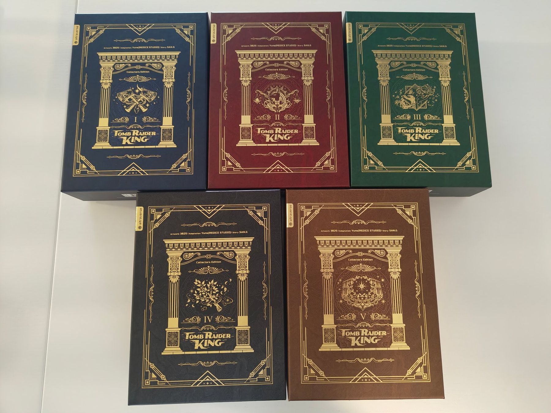 Manga/Webtoon/Manhwa: Tomb Raider King Band 1-13, mit Extras (Gebraucht ...