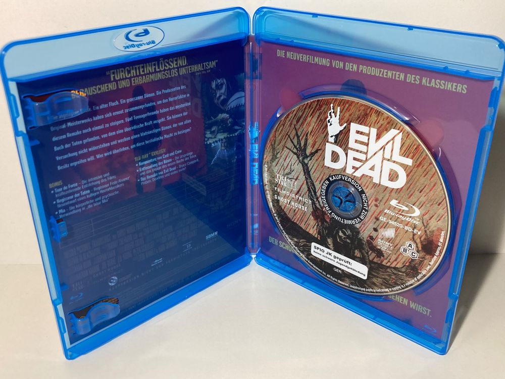Evil Dead Blu Ray Uncut (Gebraucht) in Wilderswil für CHF 9.9 – mit ...
