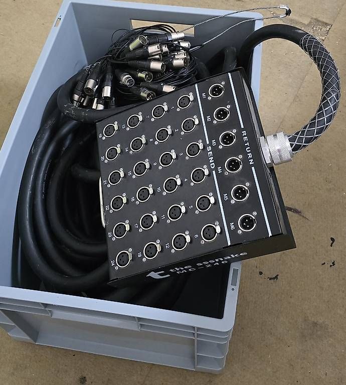 Stage Snake Multicore 24/6 - the sssnake MC-246 30m XLR (Gebraucht) in ...