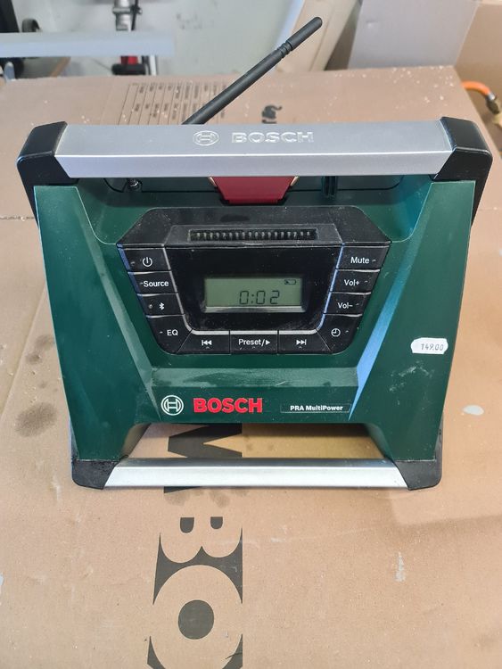 Bosch PRA MultiPower Baustellenradio (Gebraucht) in Schwerzenbach für ...
