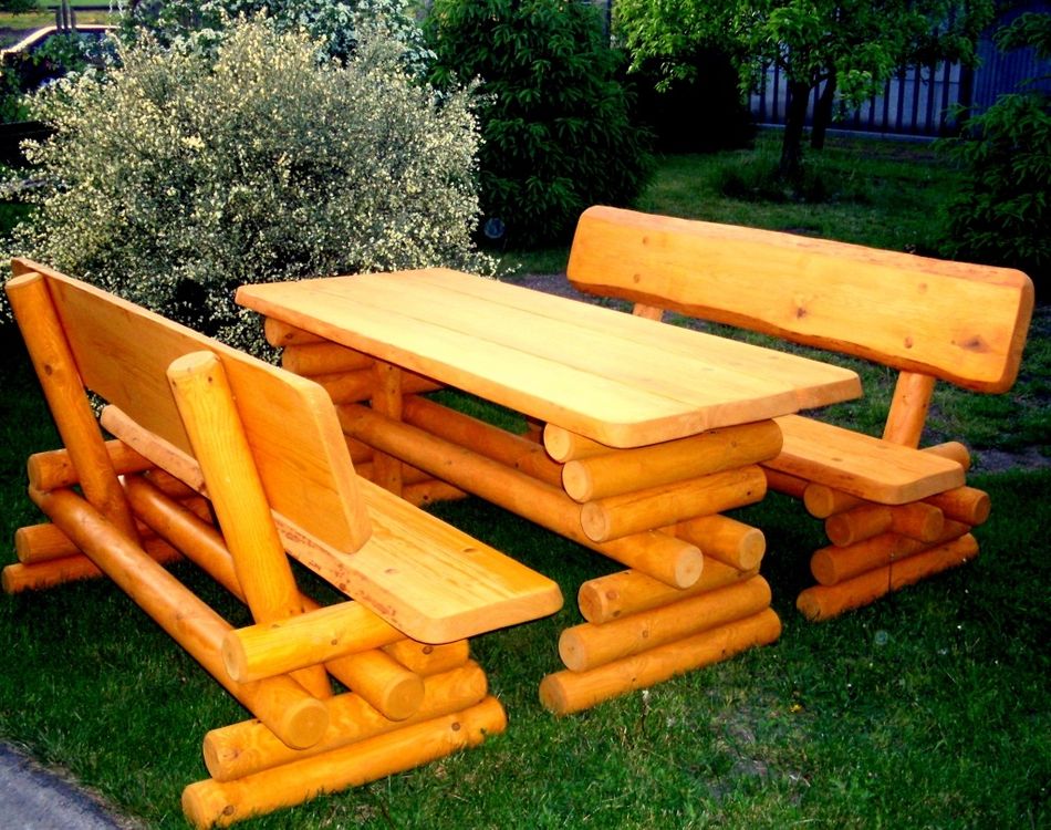 Wunderschone Gartenmoebel Aus Holz Bilder