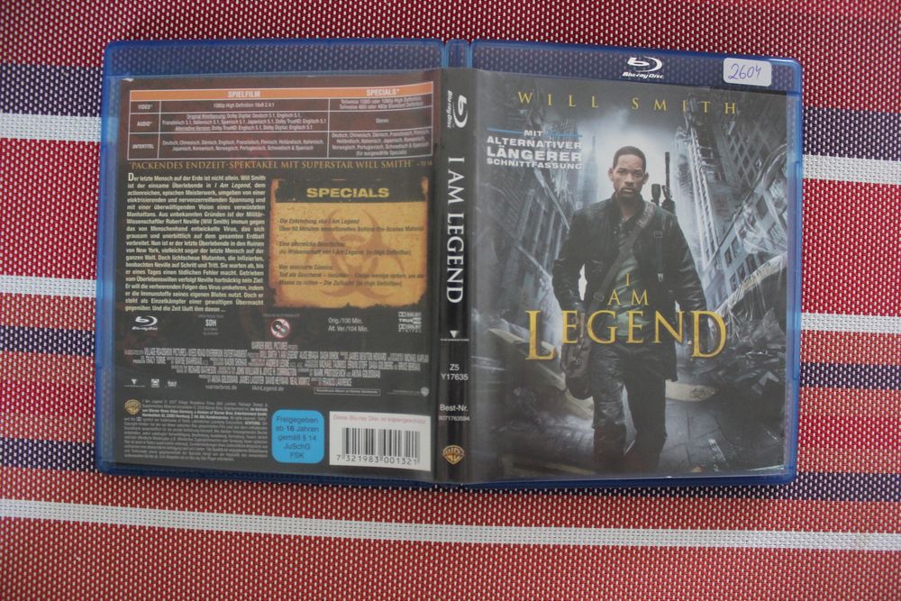I Am Legend | Blu-ray | Film | (Gebraucht) in Geroldswil für CHF 1 – mit Lieferung auf Ricardo ...